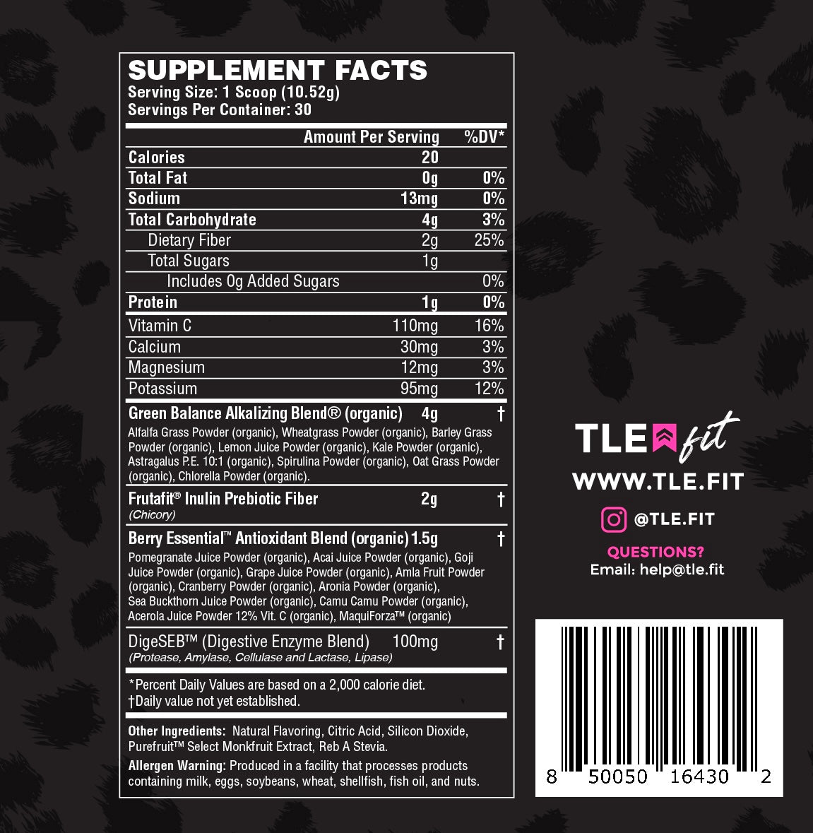 GREENS + REDS: MIXED BERRY – TLE Fit