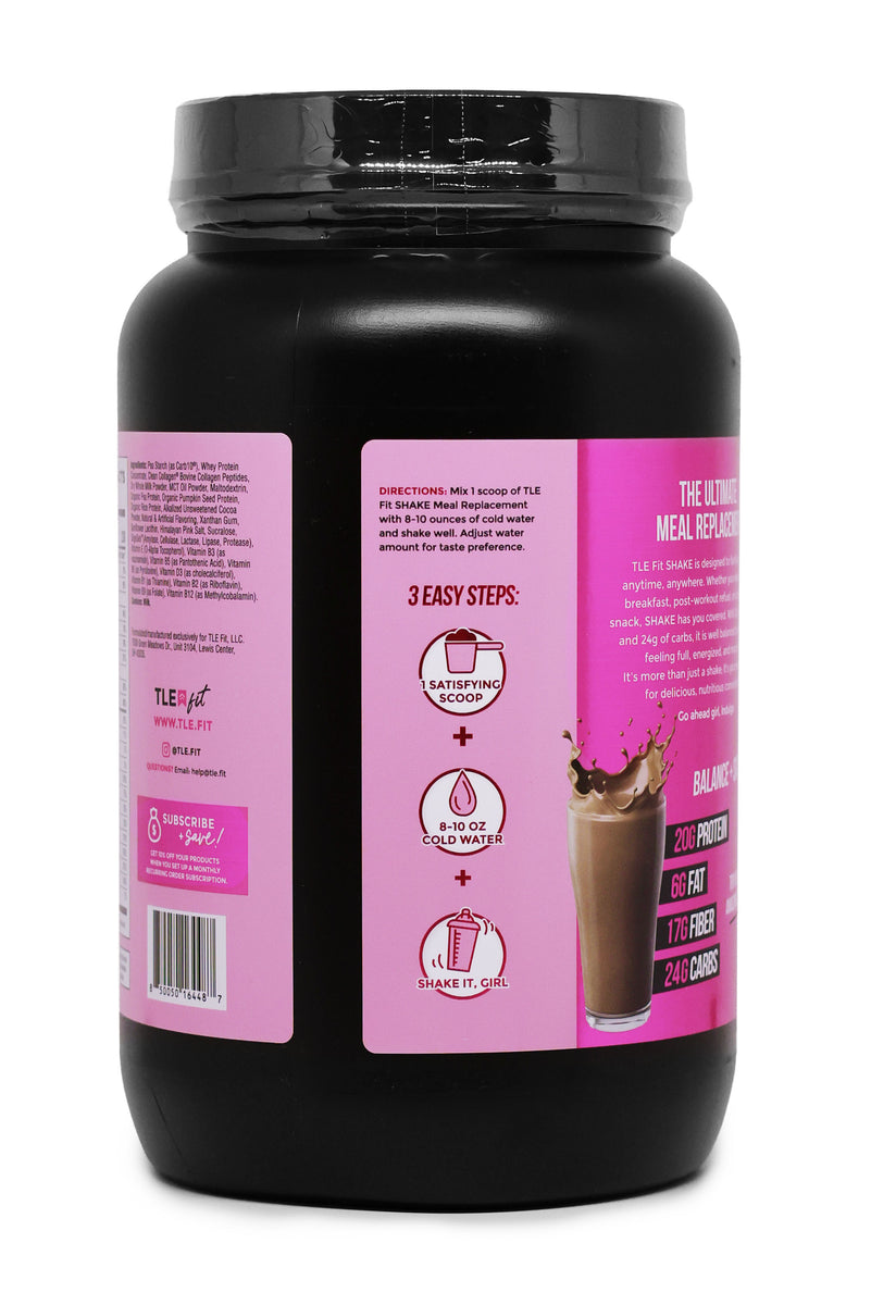 SHAKE: CREAMY MILK CHOCOLATE – TLE Fit